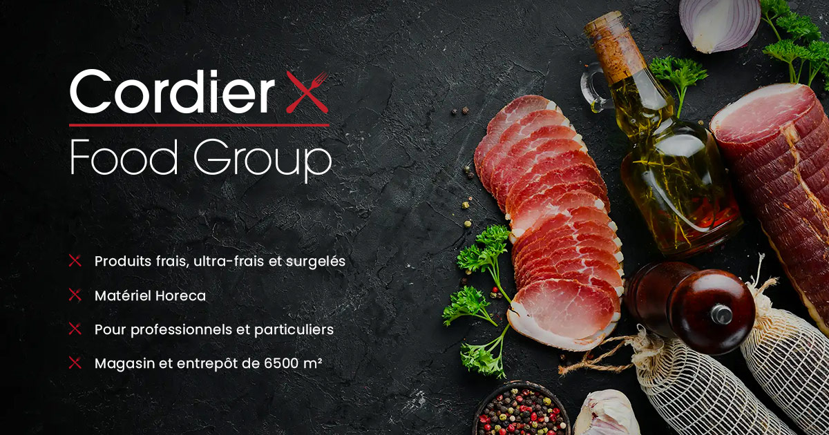 Grossiste alimentaire en Belgique, à Manage - Cordier Food Group